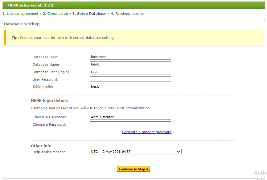 HESK? 2 simple and accurate methods for its installation - Hostrik Helpdesk